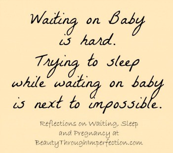 Trying to sleep - Waiting - Beauty Through Imperfection