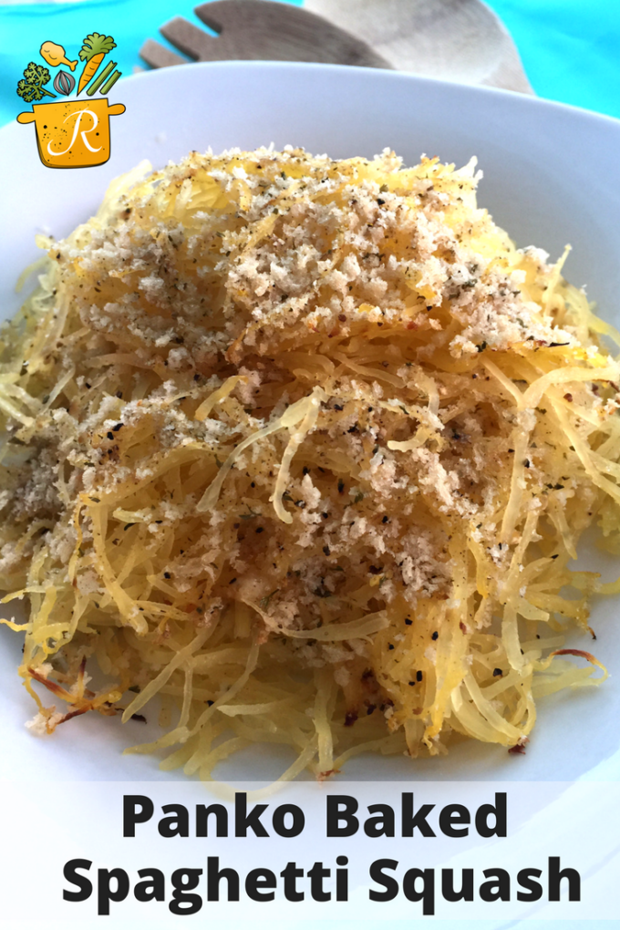 Panko Baked Spaghetti Squash - Beauty Through Imperfection